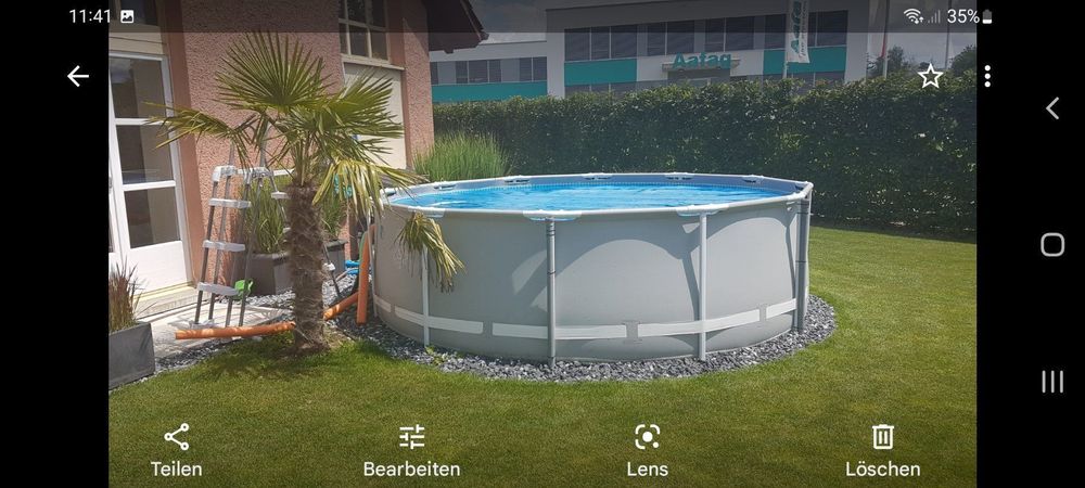 Intex Pool 3.66x0.99m & Leiter | Kaufen auf Ricardo