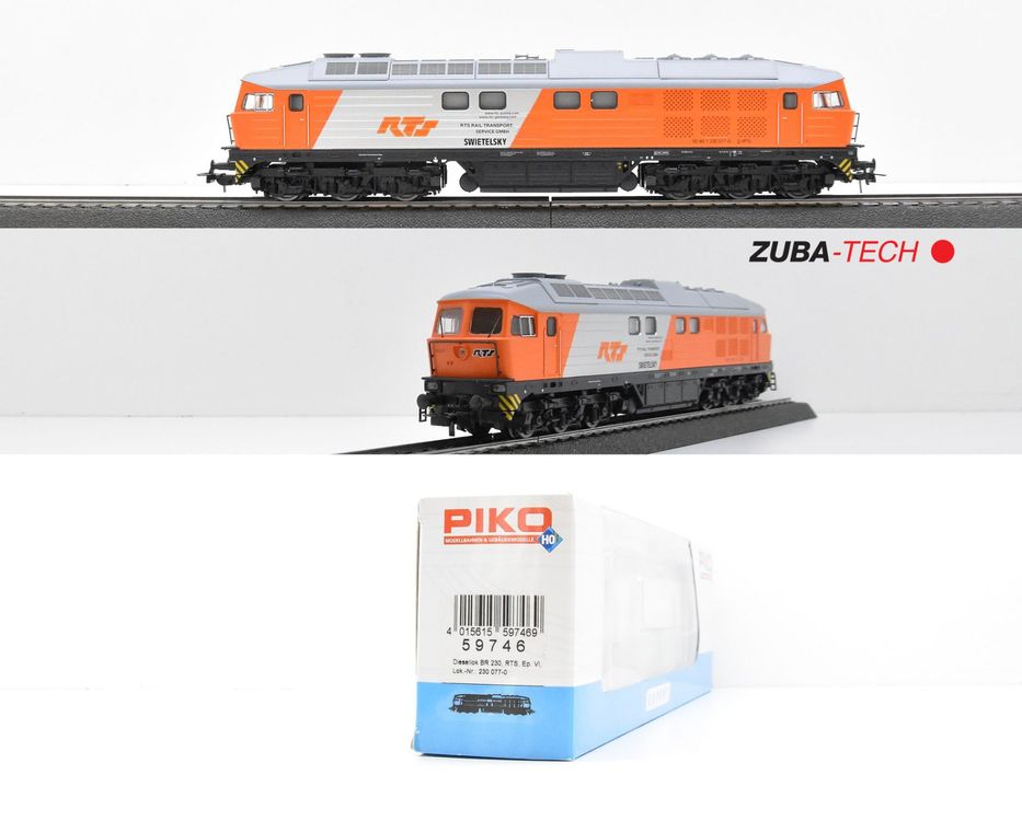 Piko 59746 E-Lok BR 230 RTS H0 GS Digital mit OVP | Kaufen auf Ricardo