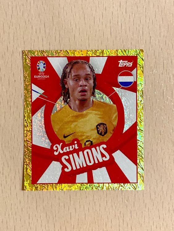 Topps Euro 2024 - Xavi Simons (NED PTW) (Neu (gemäss Beschreibung)) in ...
