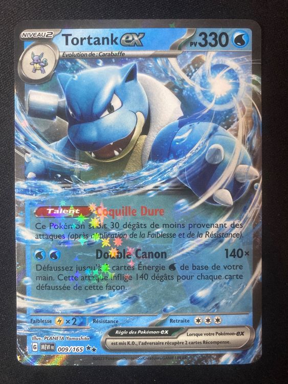 Tortank ex 9 - Blastoise ex - Turtok ex - MEW 151 - FR (Neu (gemäss ...