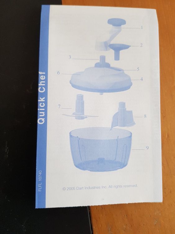 Quick-Chef Tupperware (Gebraucht) in Uetikon am See für CHF 5 – mit ...