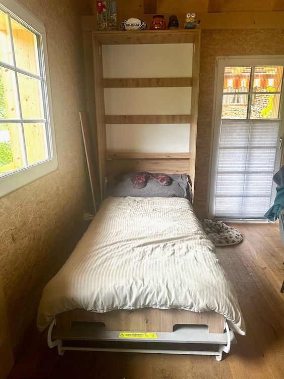 Platzsparendes Klappbett / Schrankbett, Top Zustand! (Gebraucht) in Boltigen für CHF 200 – nur ...