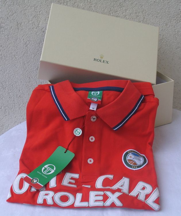 ROLEX, POLOSHIRT MASTERS MONTE CARLO, NEU, inkl. grosser BOX (Neu und ...