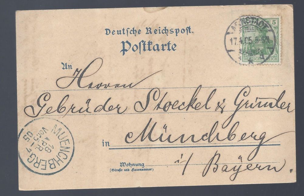 Dt. Reich Ganzsache 1905 | Kaufen auf Ricardo