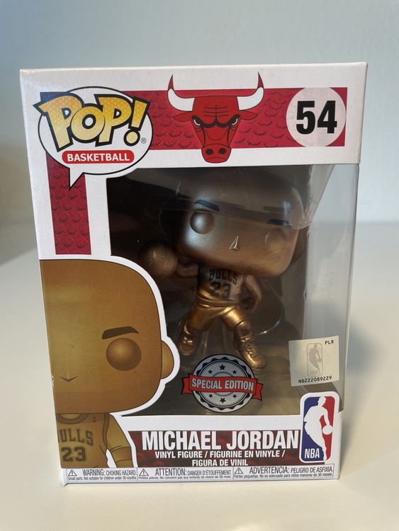 Funko Pop Michael Jordan 54 Bulls special edition (Neu und ...