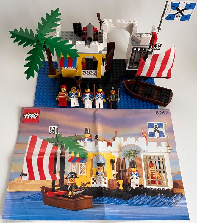 Vintage LEGO Pirates 6267 "Lagoon Lock-Up" Jahr 1991, ab 1.- (Gebraucht ...