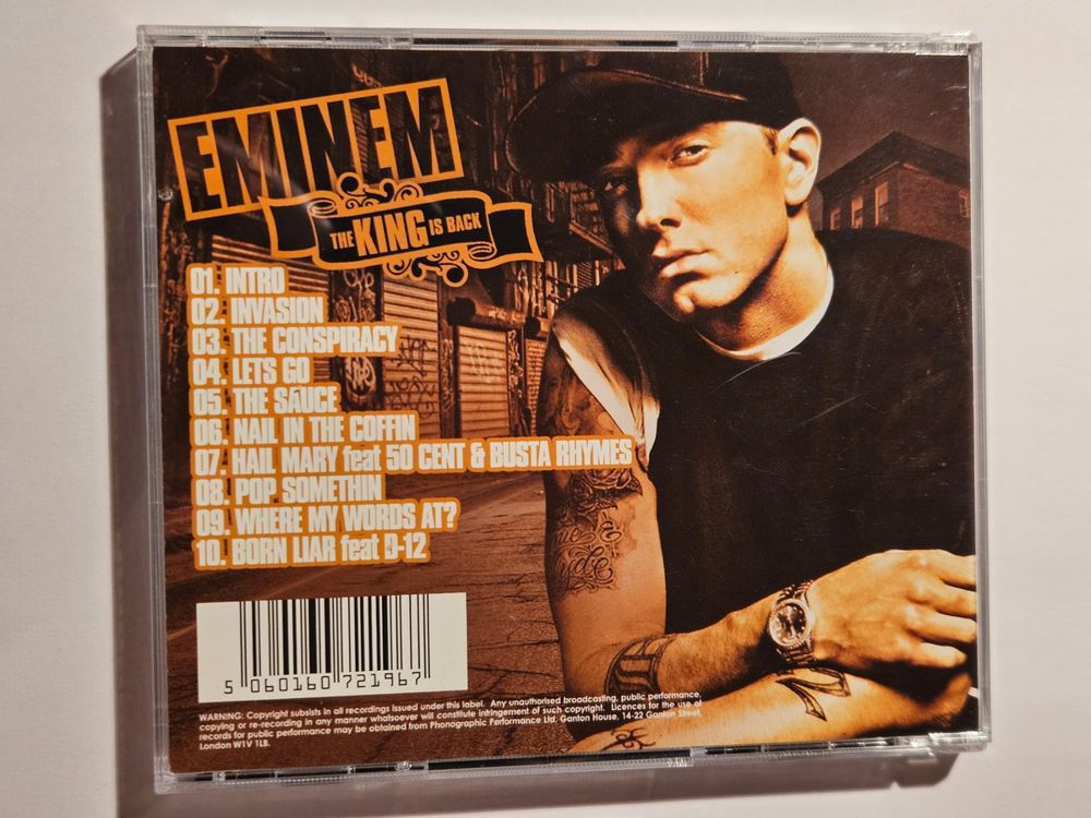 Eminem - The King is back CD (Gebraucht) in Oberdorf BL für CHF 21 ...