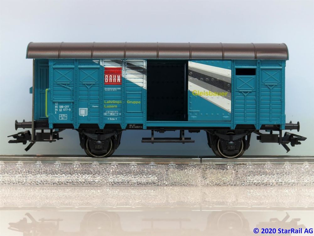 Märklin 46052 Güterwagen Gleisbauer SBB (Neu und originalverpackt) in ...