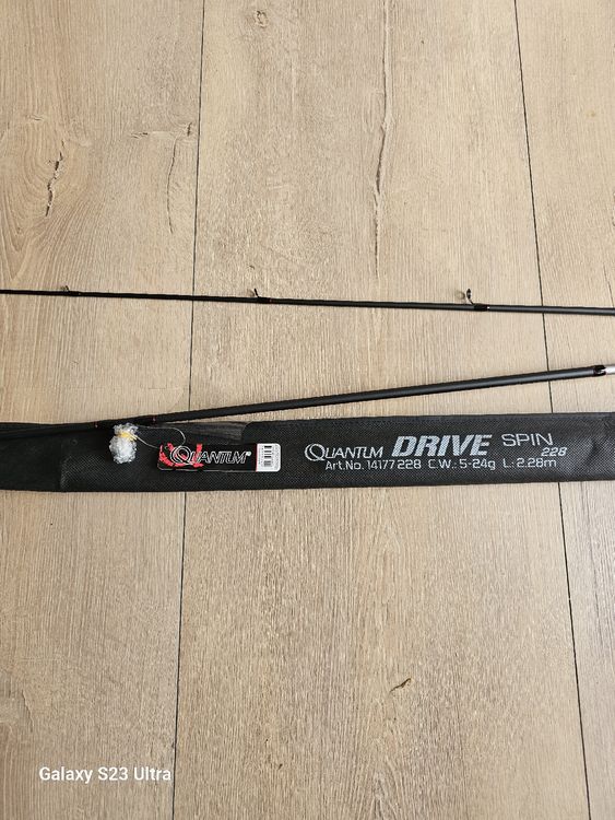 Quantum Drive Spin 228 Angelrute, Top Zustand für Fischer (Neu und originalverpackt) in Wangen b ...
