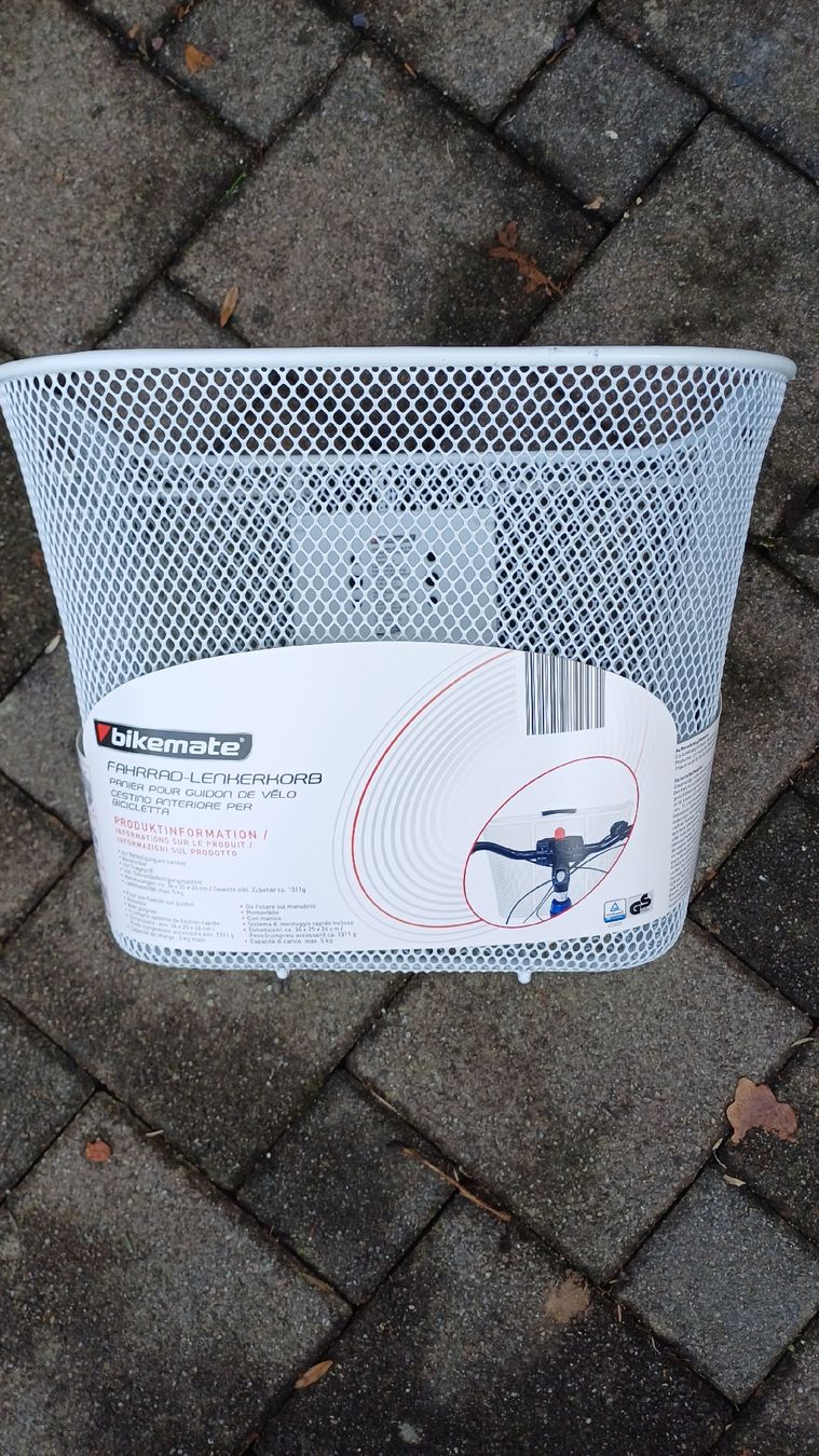 Velo Korb vorne, neu, ideal für den Frühling! (Neu und originalverpackt ...