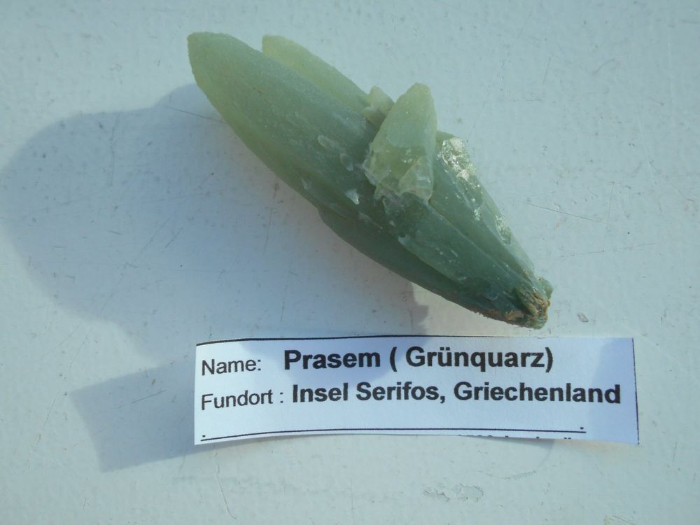 Prasem / Grünquarz ca. 25 gr. Serifos Griechenland (Neu (gemäss ...