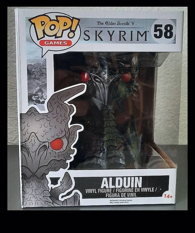 Funko Pop! Skyrim Alduin #58 - Elder Scrolls - Sammlerfigur | Kaufen ...