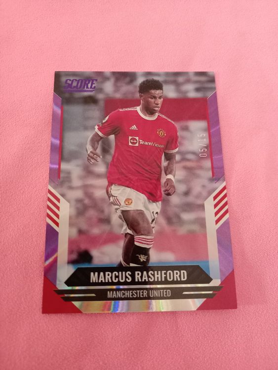 Marcus Rashford 22-23 Score Purple Laser /15! | Kaufen auf Ricardo