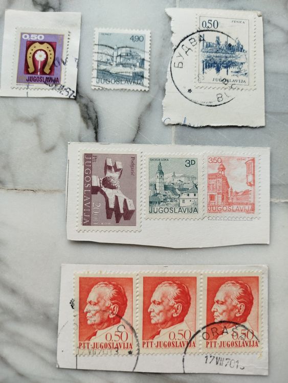 Briefmarken aus Jugoslawien (Gebraucht) in Arnegg für CHF 1 – nur Abholung auf Ricardo kaufen