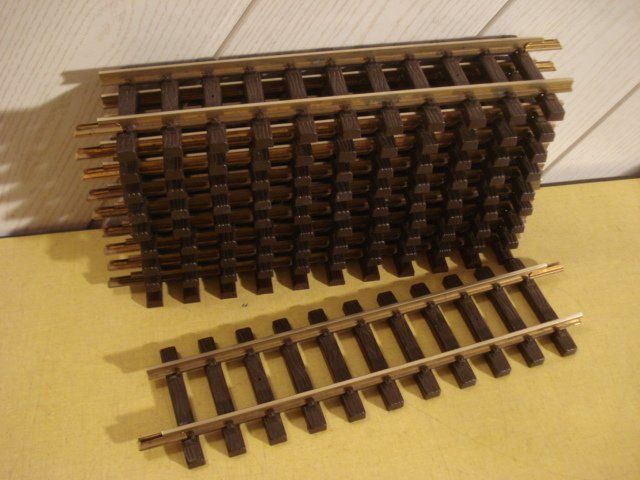 LGB 1000 - 12 Stk. SCHIENEN - 300mm lang - MESSINGPROFIL (Neu (gemäss ...