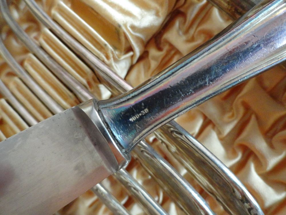 BERNDORF NOBLESSE SILBERBESTECK MIT BEZEICHNUNGEN AB 100-50 (Gebraucht) in Gerlafingen für CHF ...