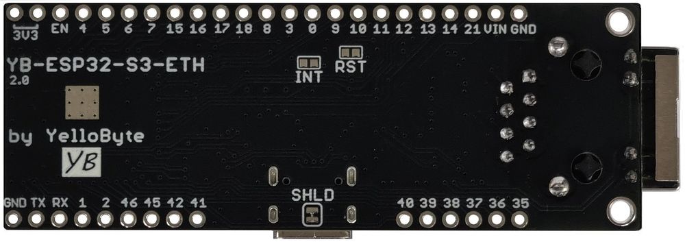 YB-ESP32-S3-ETH Arduino DevBoard: Ethernet + WiFi, USB-C (Neu und originalverpackt) in Sursee ...