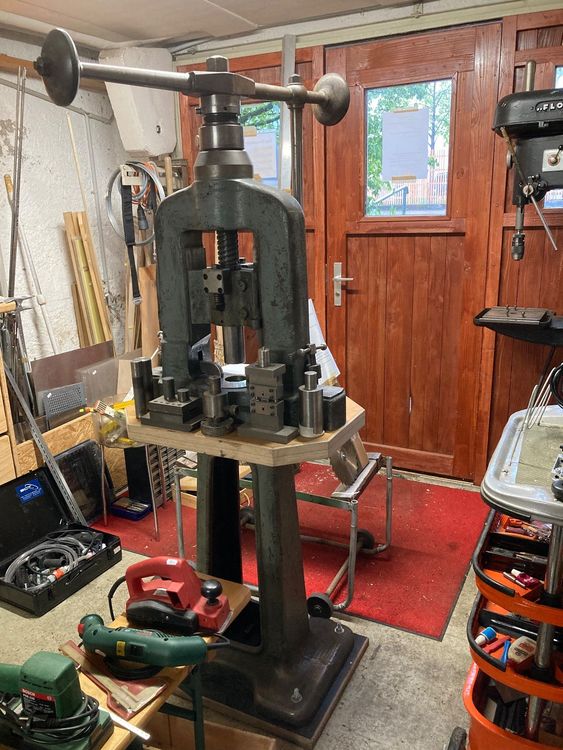 Spindelpresse, Werkstattpresse, Handpresse | Kaufen auf Ricardo