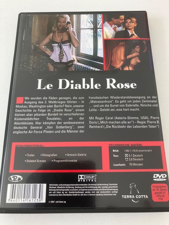 Le Diable Rose - Die teuflische Rose (DVD) Erotik | Kaufen auf Ricardo