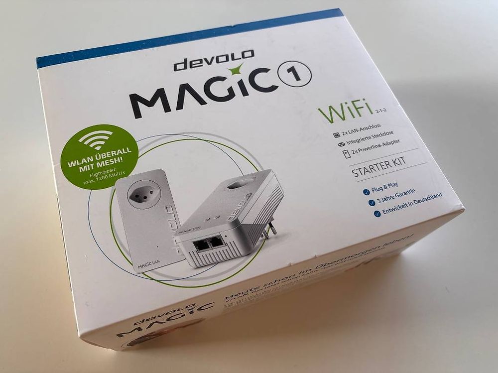 devolo MAGIC 1 WiFi Kit CPL - Amplificateur WiFi Mesh (Gebraucht) in ...