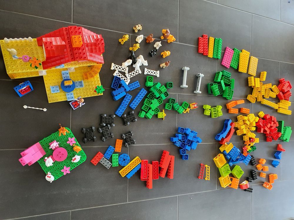 Lego Duplo Familienhaus, Tiere und Bausteine, 4,5kg | Kaufen auf Ricardo