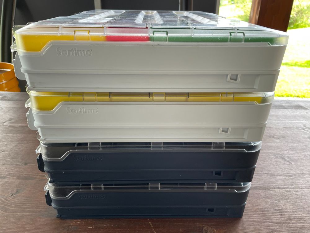 Original 4 SORTIMO T-Boxx Sortimentskoffer/Insetboxen neuw. (Gebraucht ...