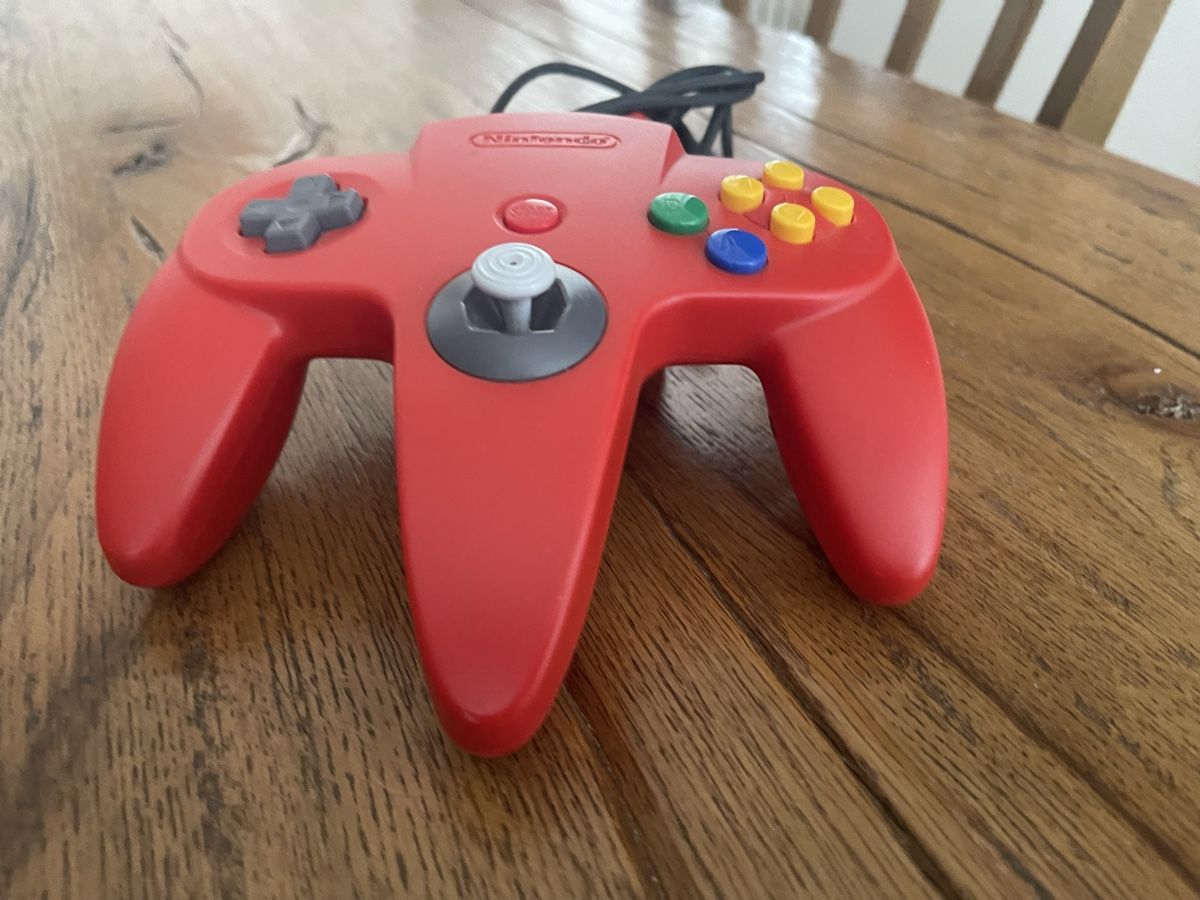 Nintendo 64 N64 Controller Rot - Top Zustand! Selten (Gebraucht) in ...