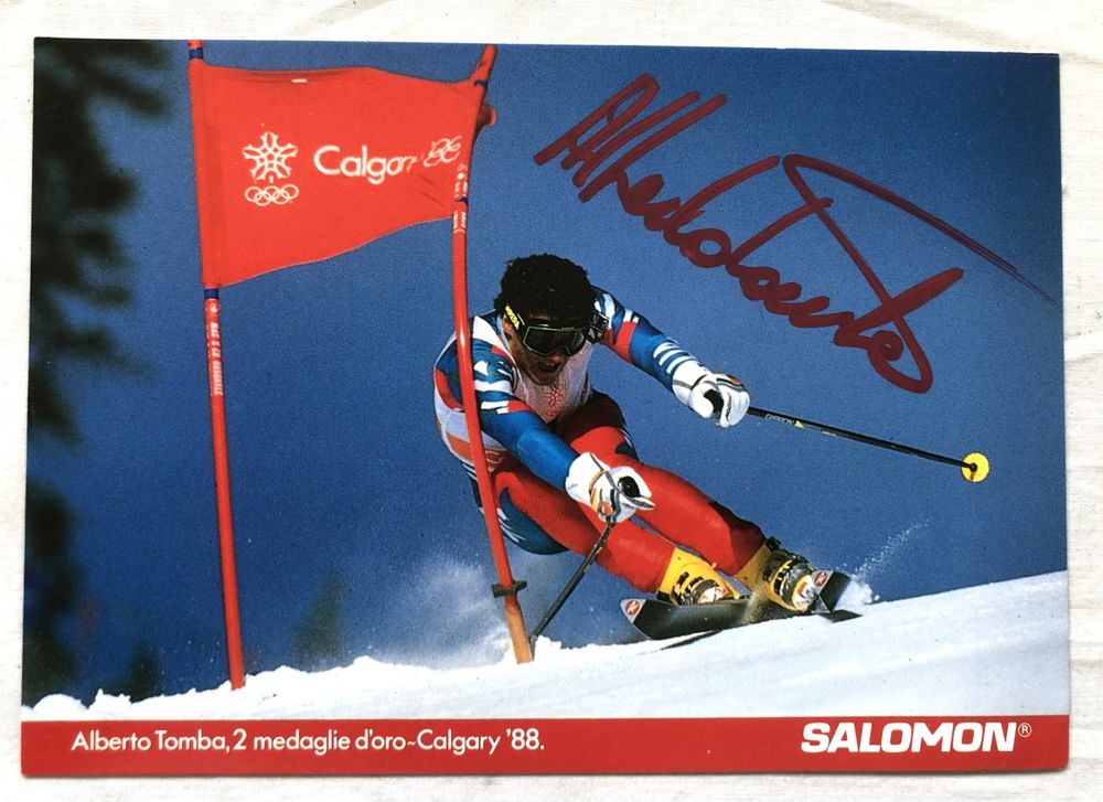 Orig. Autogramm - ALBERTO TOMBA (Gebraucht) in Schaffhausen für CHF 15 – mit Lieferung auf ...