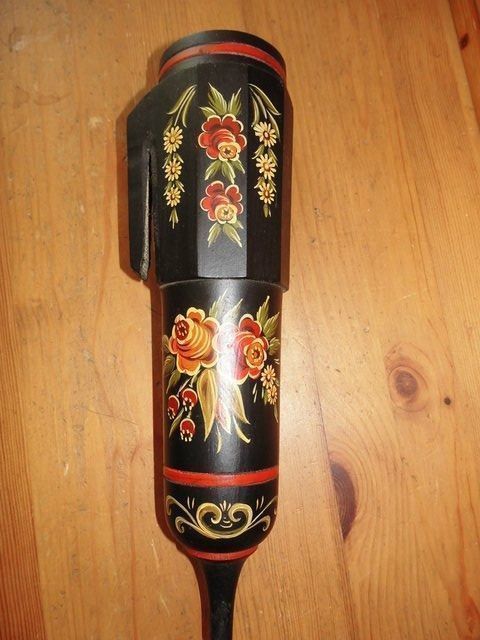 WETZSTEIN- HALTER ANTIK HOLZ HANDBEMALT | Kaufen auf Ricardo