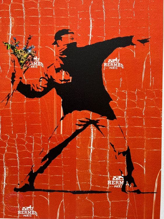 DEATH NYC « Hermes Banksy Flowers Thrower » | Kaufen auf Ricardo
