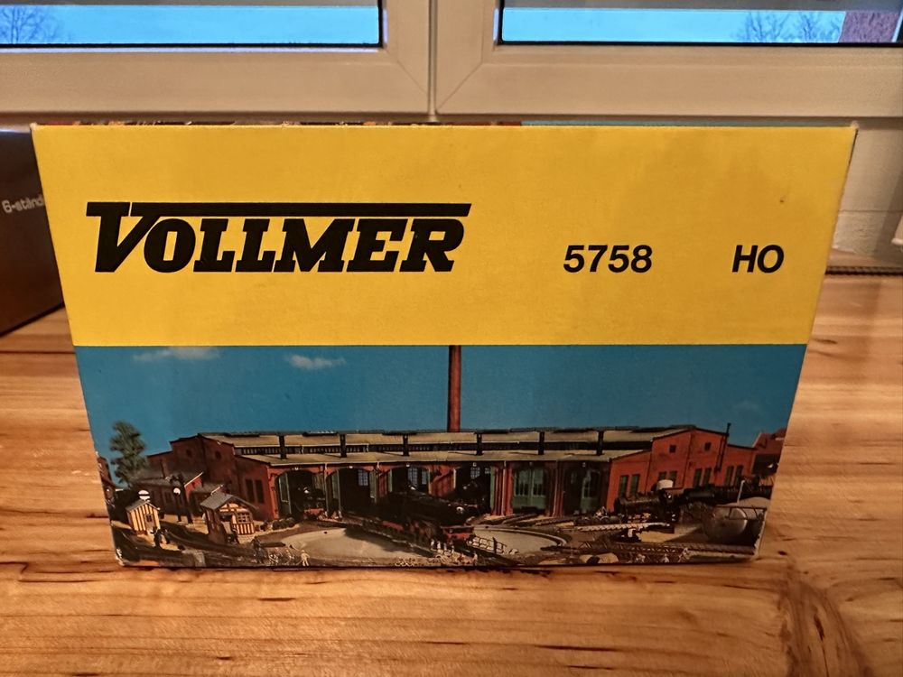 Vollmer H0 5758 - Ringlokschuppen 6-ständig - NEU OVP (Neu und ...