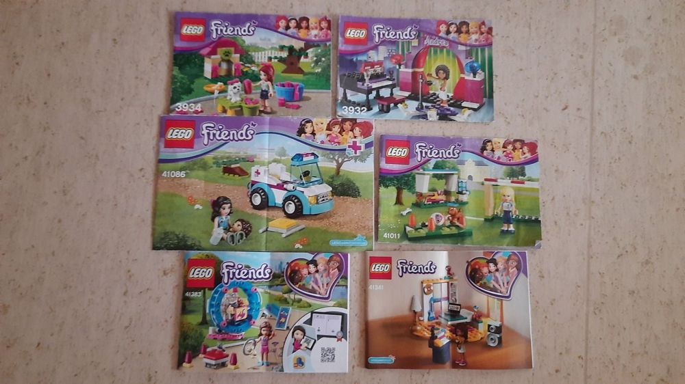 Lego Friends 6 Baupläne, Anleitungen | Kaufen auf Ricardo