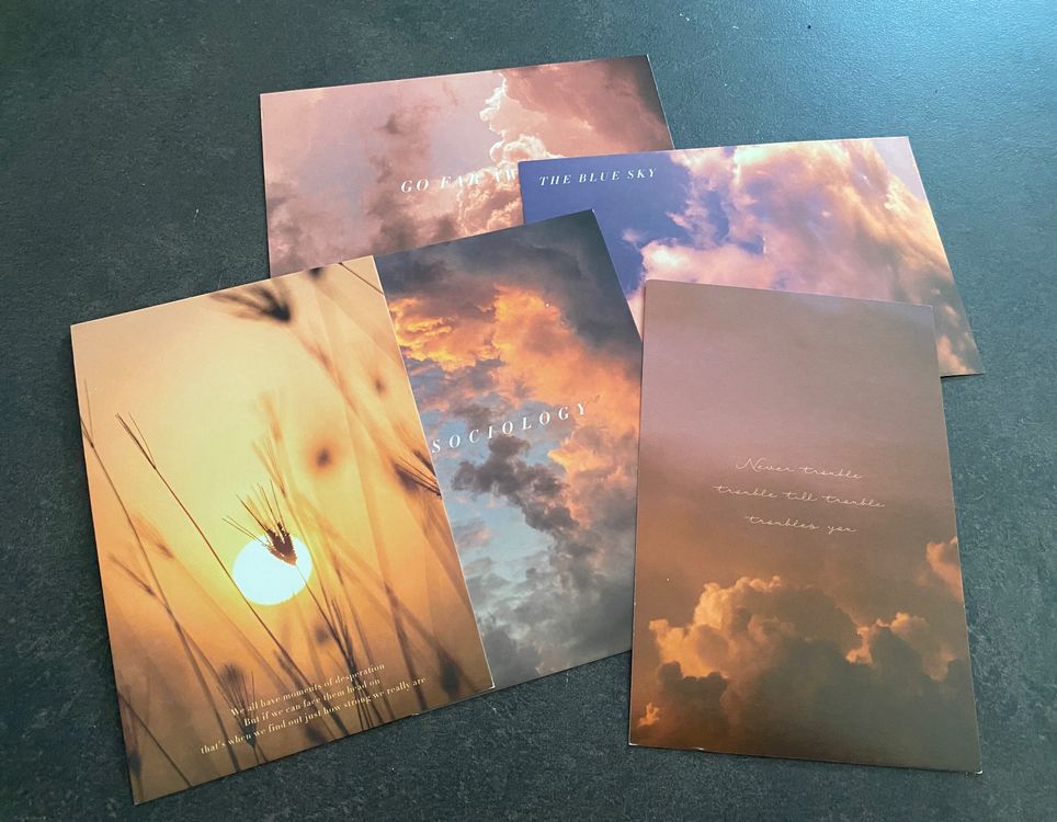 Photos/images, quotes - set 15 x 10 cm | Kaufen auf Ricardo
