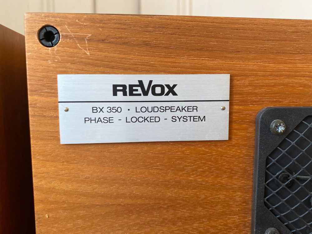 Revox BX 350 Lautsprecher Paar | Kaufen auf Ricardo