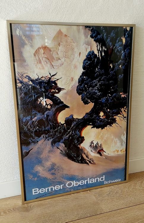 Werbebild Plakat Berner Oberland (Gebraucht) in Gümligen für CHF 90 ...
