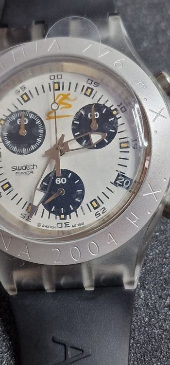 Vintage 2004 Swatch Irony Diaphane Olympia 2004 Athen Editio | Kaufen auf Ricardo