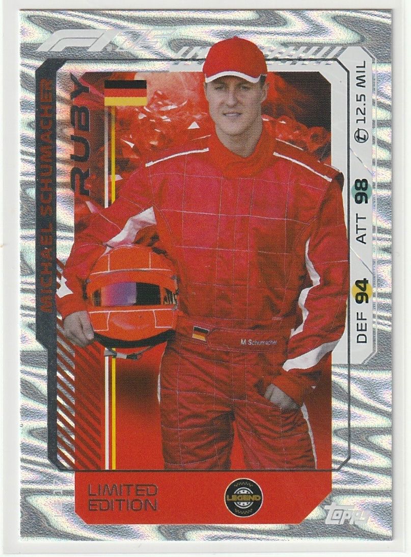 2025 Topps F1 Turbo Attax Michael Schumacher Limited Ruby (Gebraucht ...