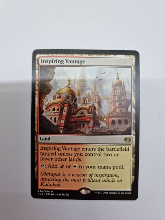 MTG Karte Inspiring Vantage, EN, EX (Neu (gemäss Beschreibung)) in Rüti ...