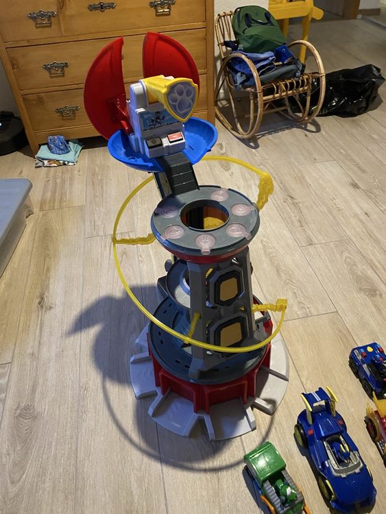 Pat Patrouille: Quartier Général + Véhicules et Figurines! (D'occasion ...