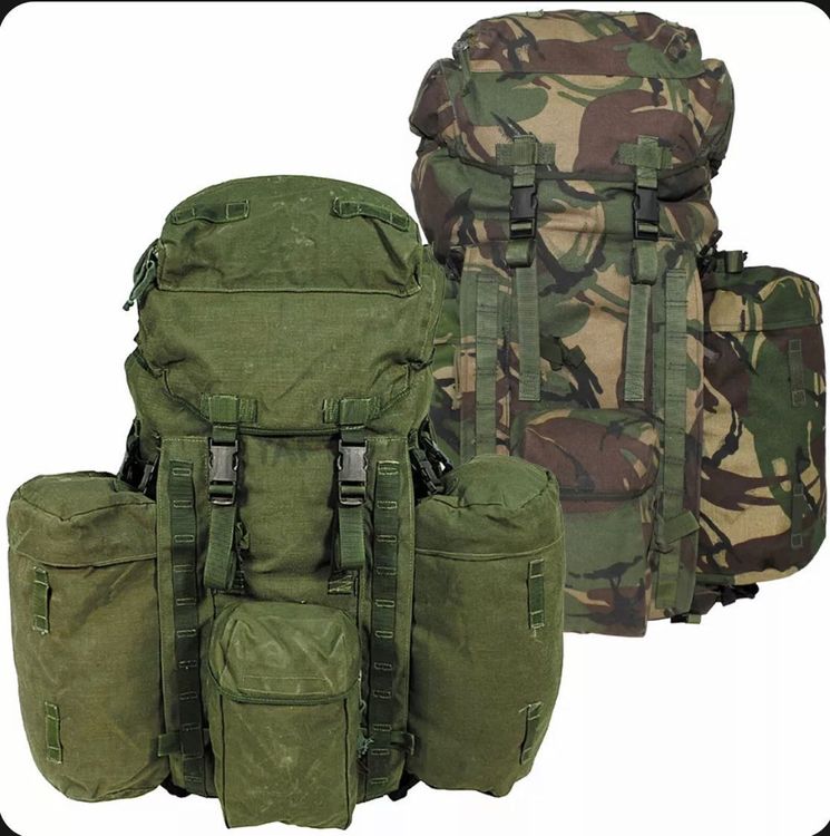 Original Brit. Rucksack PLCE long 100 l Armeerucksack (Gebraucht) in ...