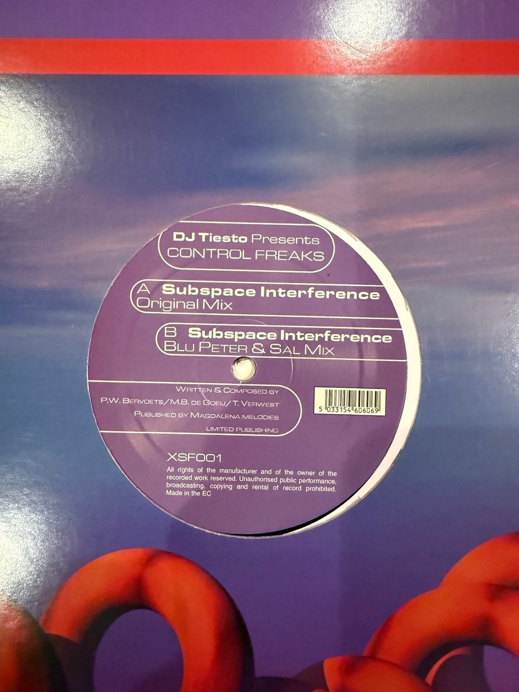 DJ Tiesto Presents Control Freaks – Subspace Interference (Gebraucht ...