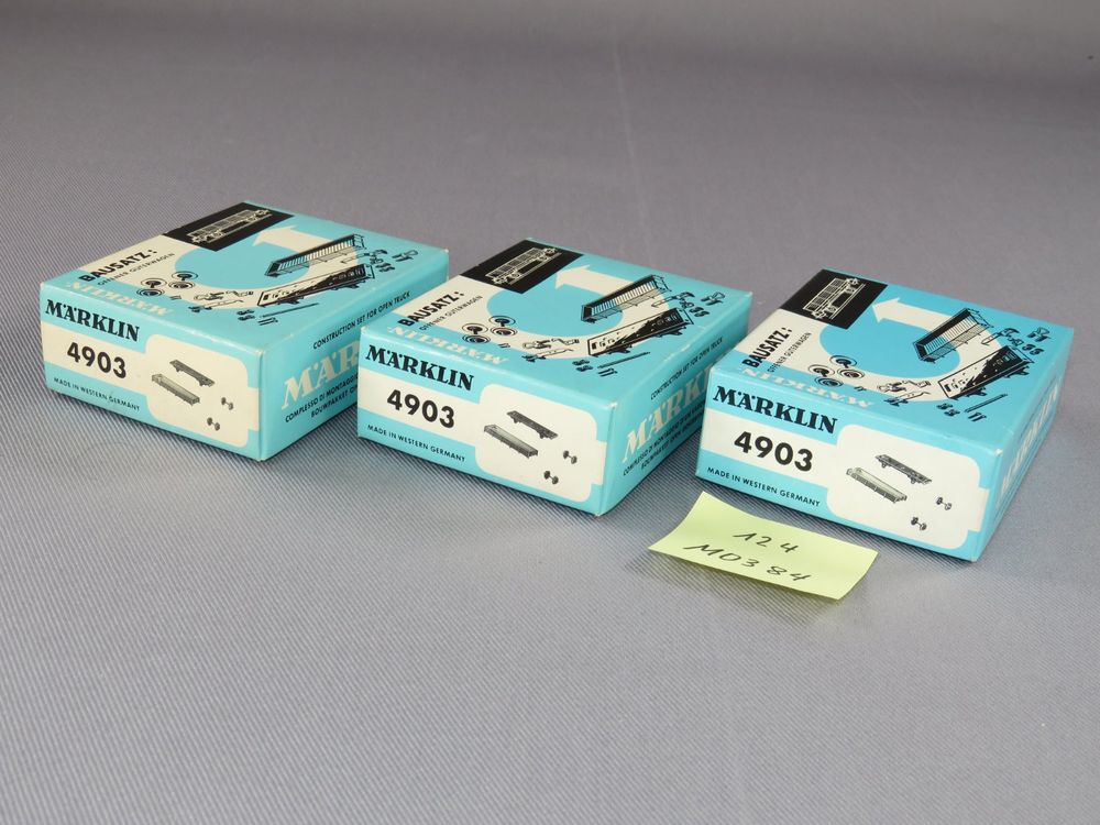 Märklin HO Offener Güterwagen 3 Stück (124)(M0384) | Kaufen auf Ricardo
