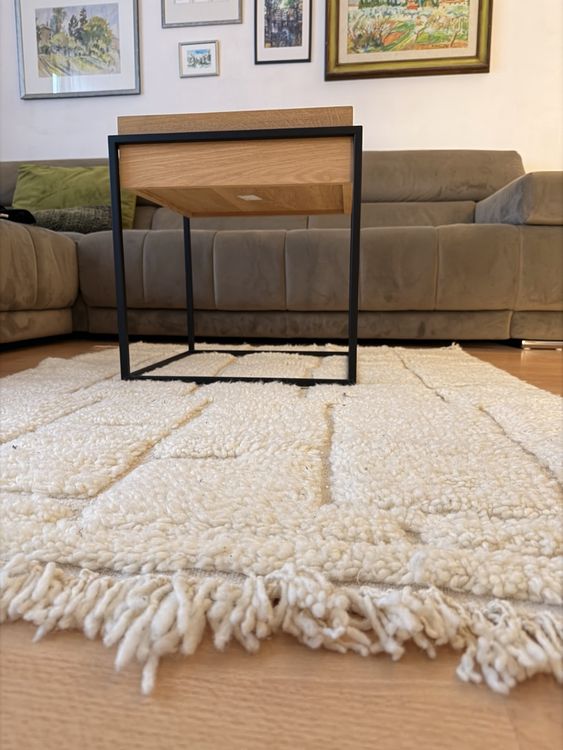 Authentic Berber Wool Rug – Handmade in Morocco (Neu (gemäss ...