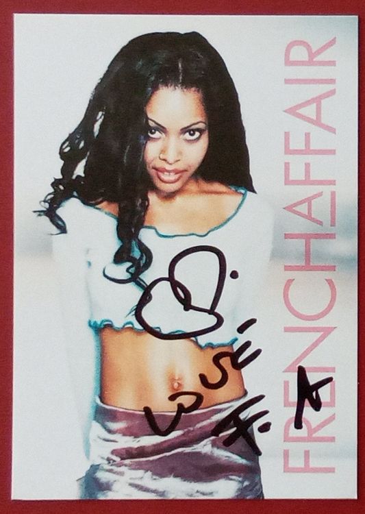 French Affair Autogramm signiert Fotopostkarte 10x15cm (Gebraucht) in Bischofszell für CHF 2.5 ...