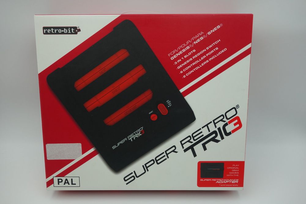 Super Retro Trio Konsole, NES SNES GENESIS in 1 Konsole (Gebraucht) in ...
