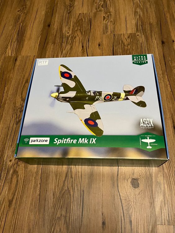 Spitfire MK iX (Parkzone - Ultra Micro) Ready to Fly | Kaufen auf Ricardo