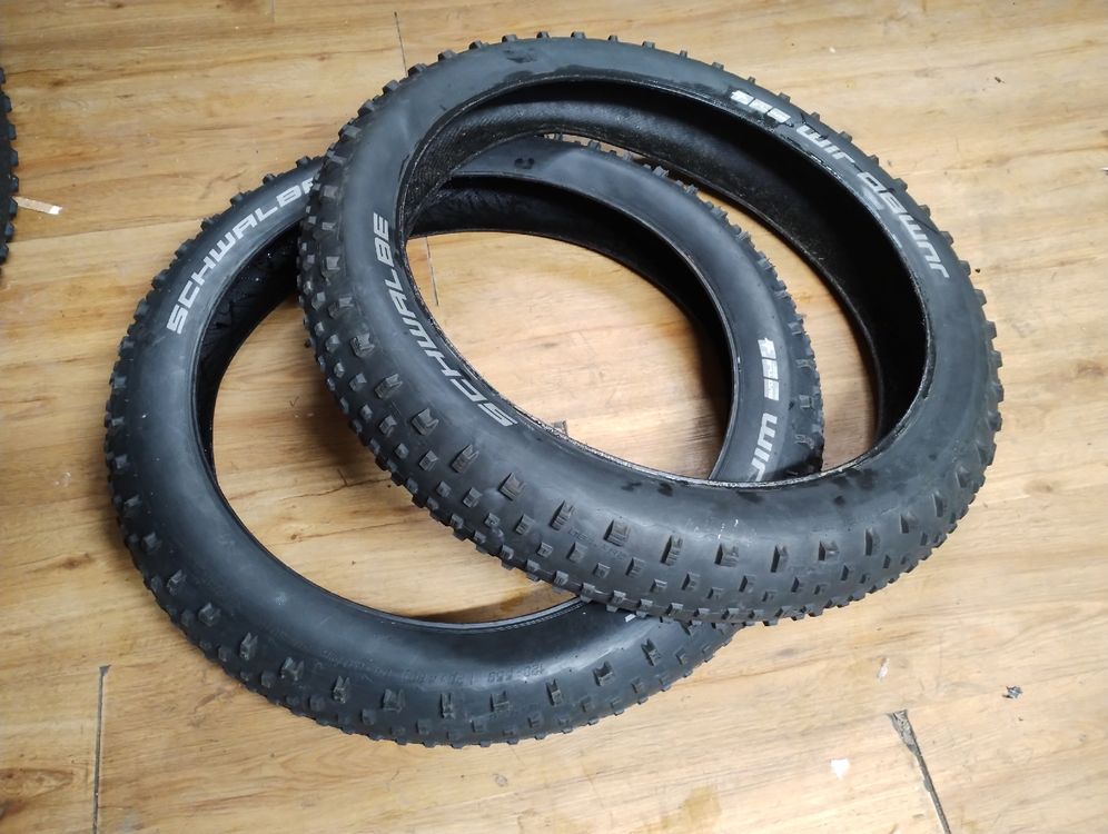 Schwalbe Jumbo Jim 26 x 4.80 Fatbike Reifen Paar (Gebraucht) in Oetwil am See für CHF 29 – mit ...