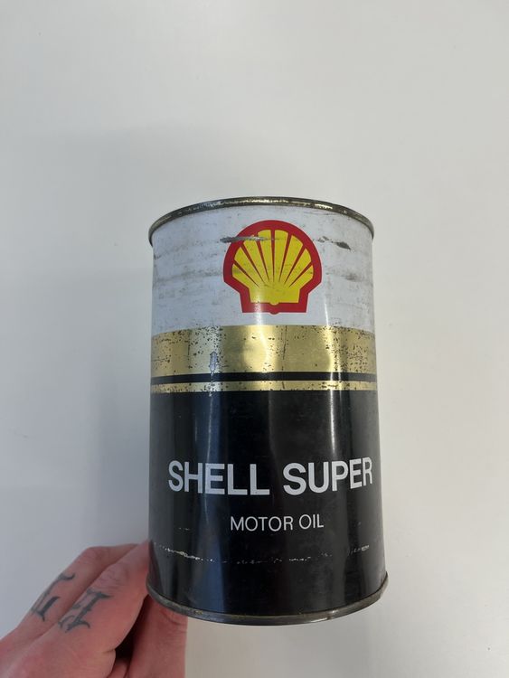 Shell Super Motor Oil Büchse | Kaufen auf Ricardo