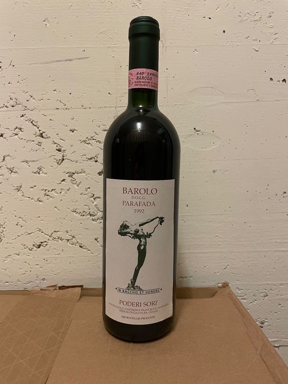 PODERI SORI BAROLO 1992 | Kaufen auf Ricardo