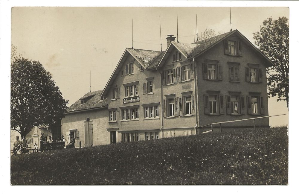 Rehetobel - Berg (AR) Gasthaus zur Fernsicht - Foto-AK 1928 (Gebraucht) in Engelburg für CHF 12. ...